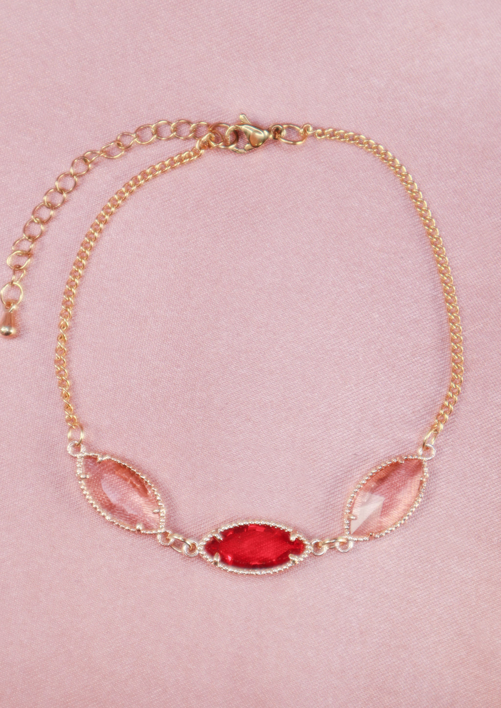 Pink and Red Bracelet – Pill & Punch